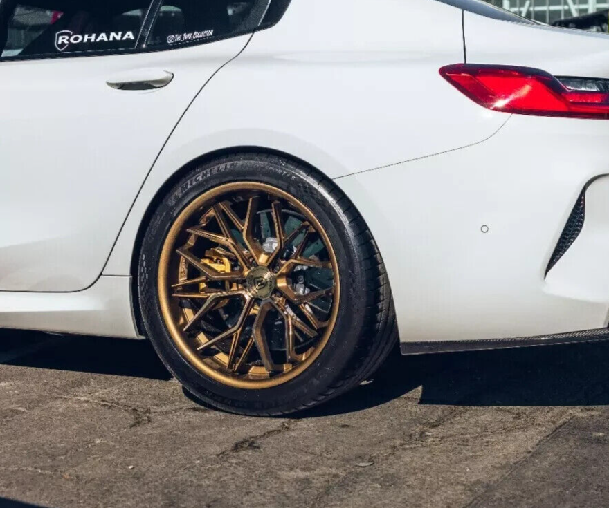 20" ROHANA RFC3 MACHINE BRONZE WHEELS FOR PORSCHE | eBay