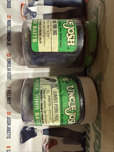 (2)Jars Uncle Josh Jumbo Frogs | eBay