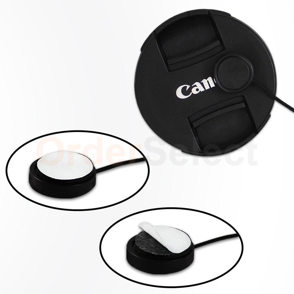 Lens Cover Cap Holder Keeper String Leash Strap Rope For Canon Nikon ...