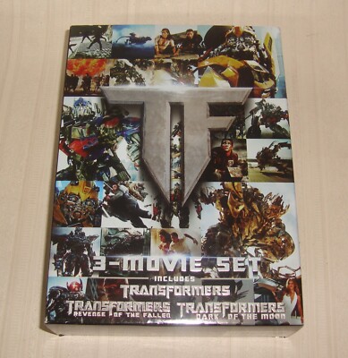 Transformers 3 DVD Movie Set Revenge of the Fallen / Dark Of The Moon ...