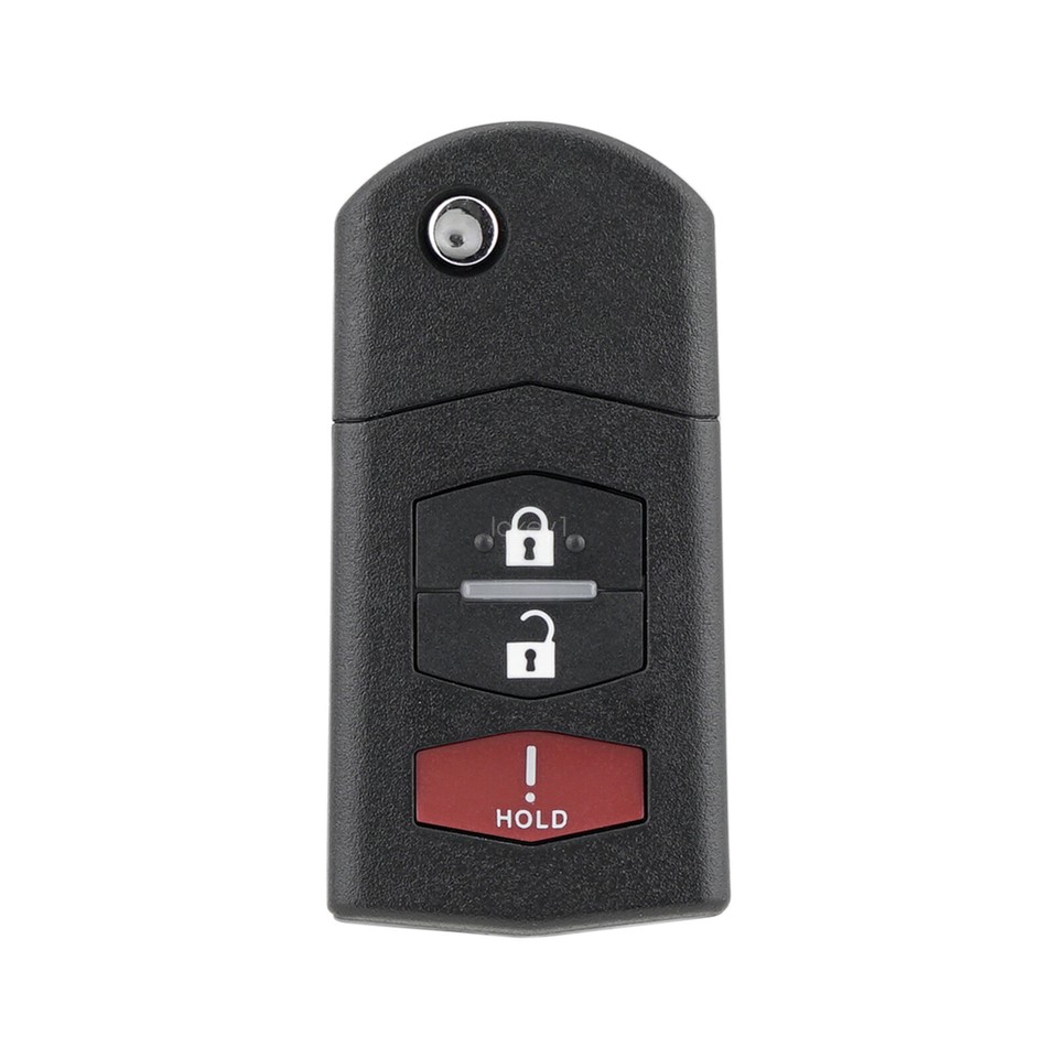 For 2011 2012 2013 2014 2015 Mazda 2 5 CX-7 CX-9 Flip Remote Key Fob 3 ...