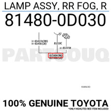 84551SJ030 Genuine Subaru FOG LAMP ASSY R LLH 84551-SJ030 for sale ...