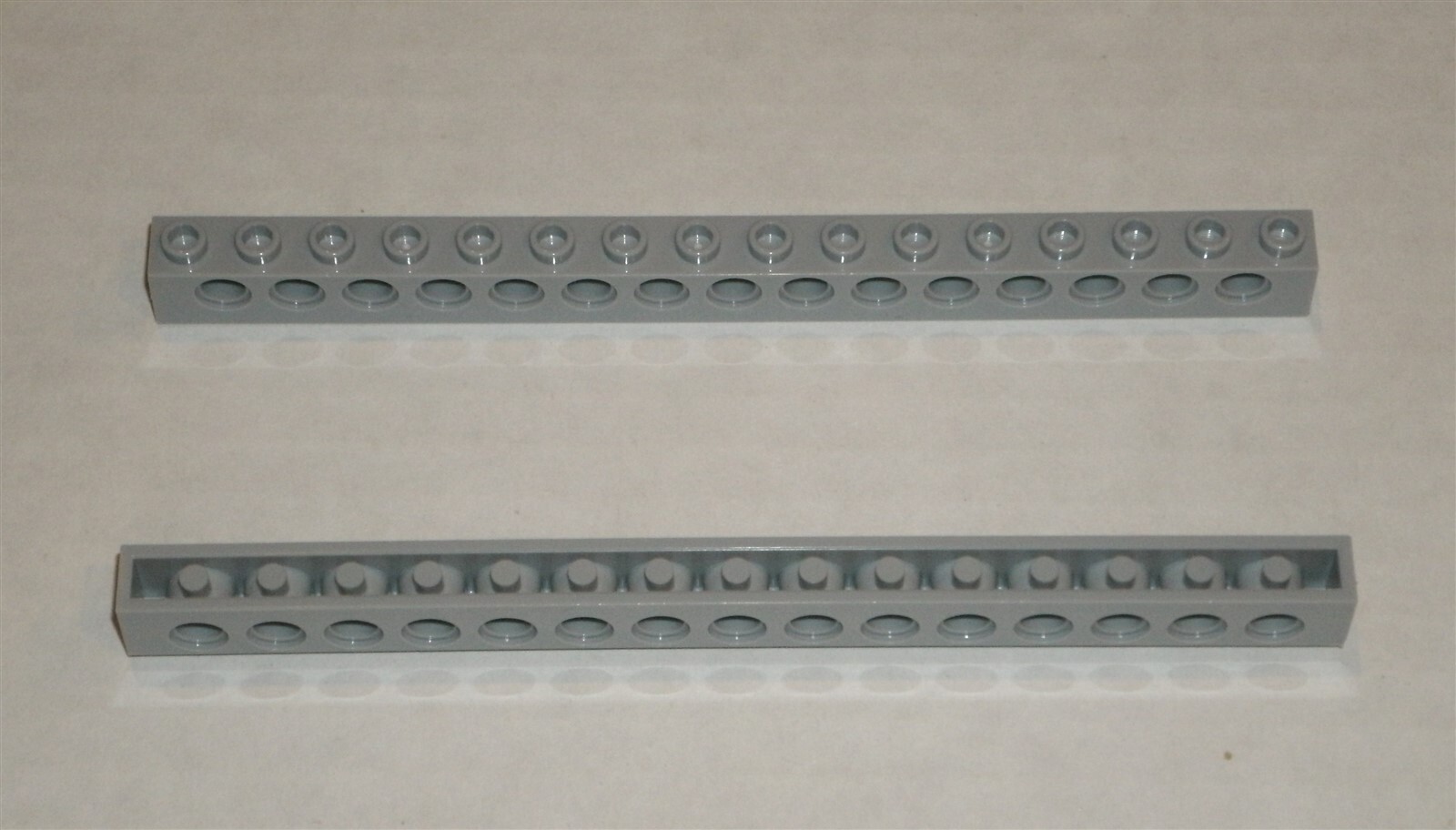 LEGO NEW 1x16 Light Bluish Grey Technic Brick with Holes (2x) 4211443 ...
