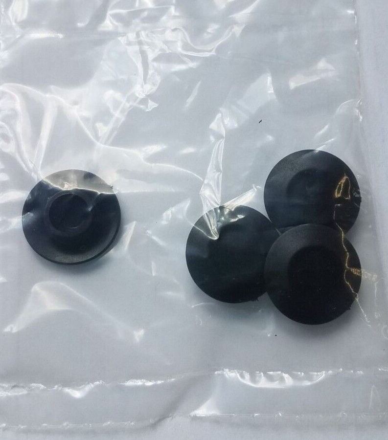 THERMA-TRU DOOR THRESHOLD SCREW COVER CAPS BRONZE ( BLACK ) COLORED ...