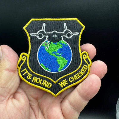 Funny It's Round We Checked SR-71 Blackbird Morale Patch Ships Free in the USA P | eBay