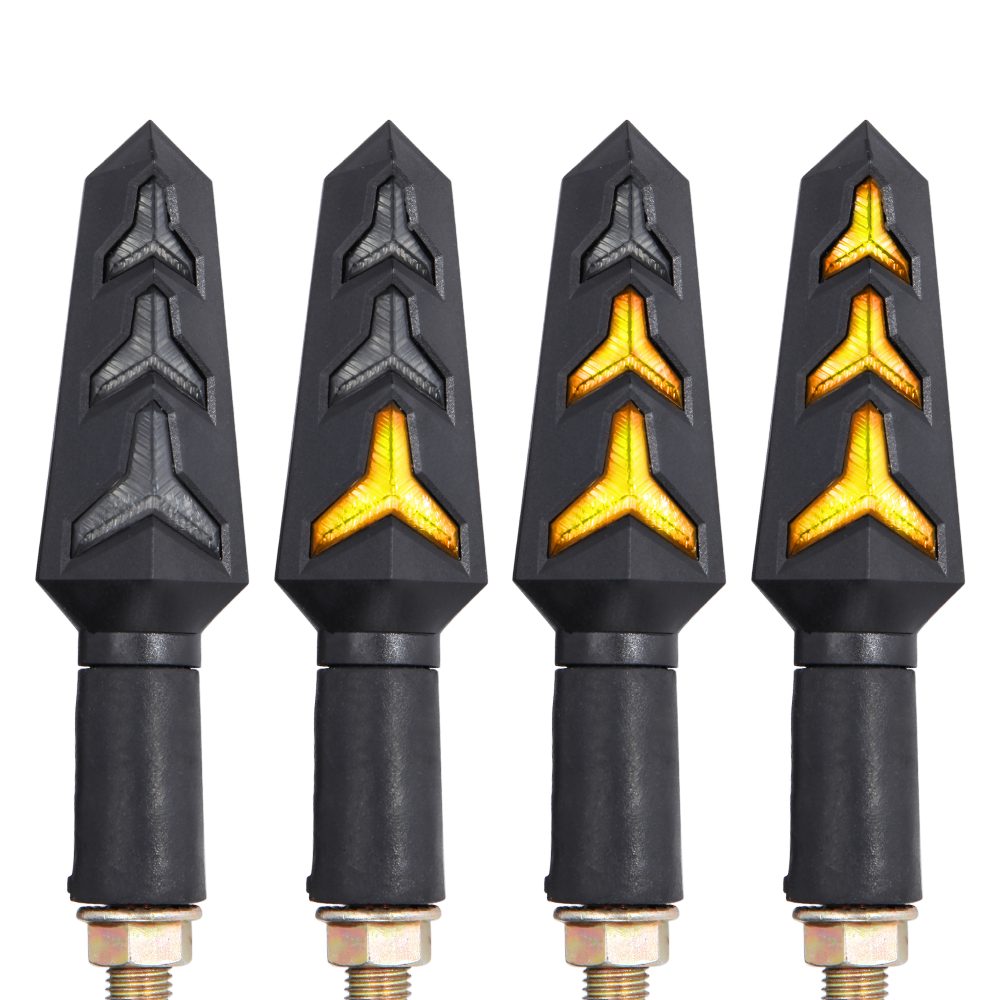 Motorcycle LED Blinker Arrow Turn Signal Tail Light For Honda CBR600RR ...