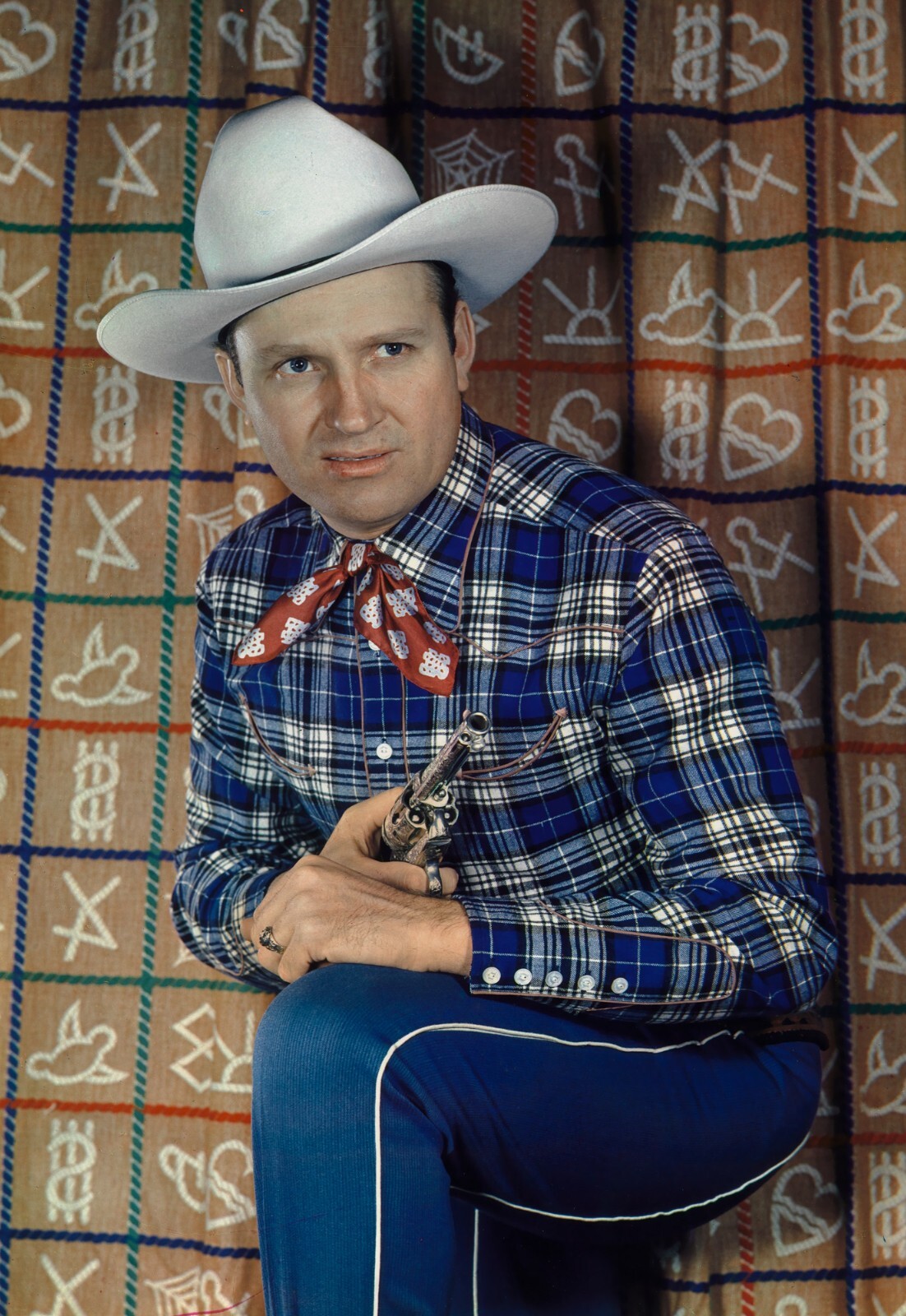 GENE AUTRY *2X3 FRIDGE MAGNET* SINGER ACTOR THE SINGING COWBOY TV RADIO ...