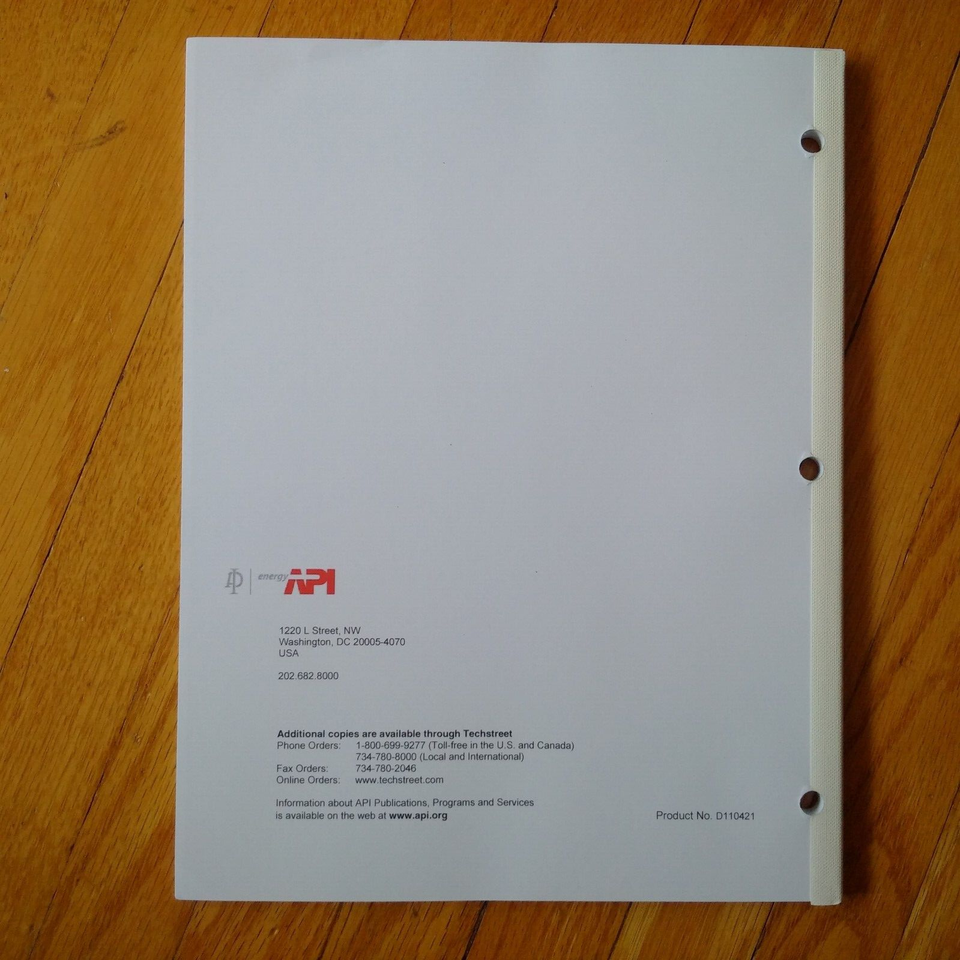 API 1104:2013 WELDING OF PIPELINES AND RELATED FACILITIES 21ST EDITION ...