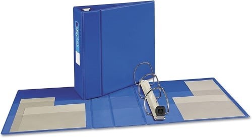 Heavy-Duty Binders w/One Touch EZD(TM) Rings 4in (780 Sheet Capacity ...