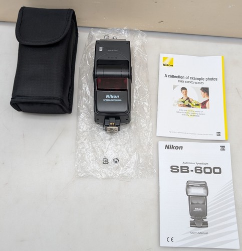 Nikon Speedlight SB-600 Shoe Mount Flash for DSLR Cameras | eBay