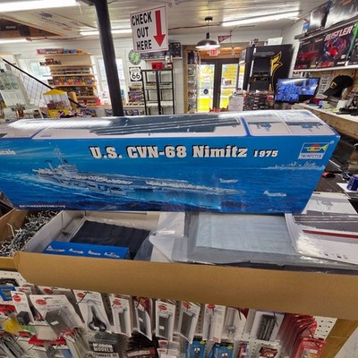 Trumpeter U.S. CVN-68 "Nimitz" 1975 Model Kit 1/350 | eBay