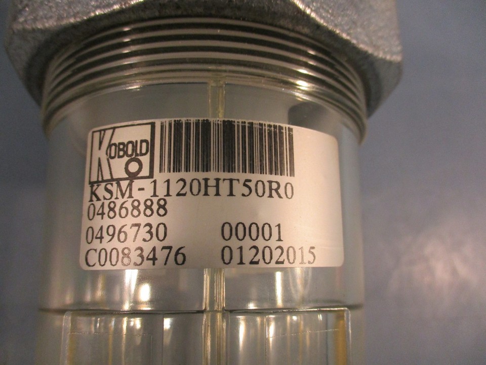 Kobold KSM-1120HT50R0 Flow Meter 10 - 100% 1200 - 12000 l/h 13916A ...