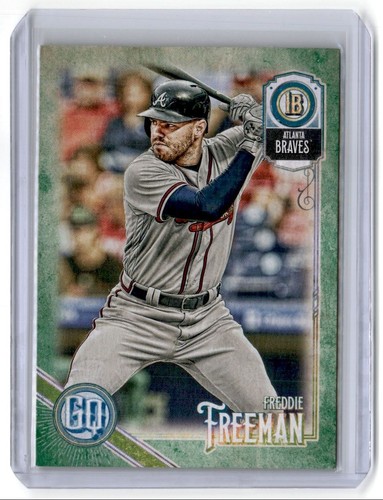2018 Topps Gypsy Queen Green Freddie Freeman Atlanta Braves #264 | eBay