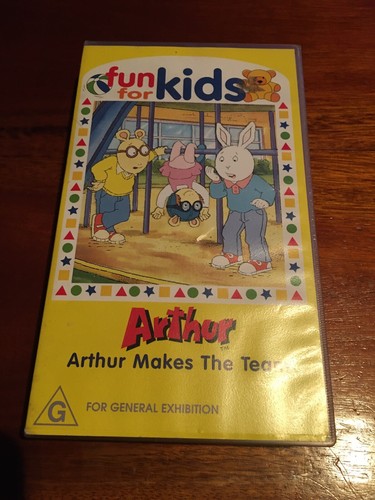 FUN FOR KIDS - ARTHUR MAKES THE TEAM - RARE ABC VHS VIDEO | eBay