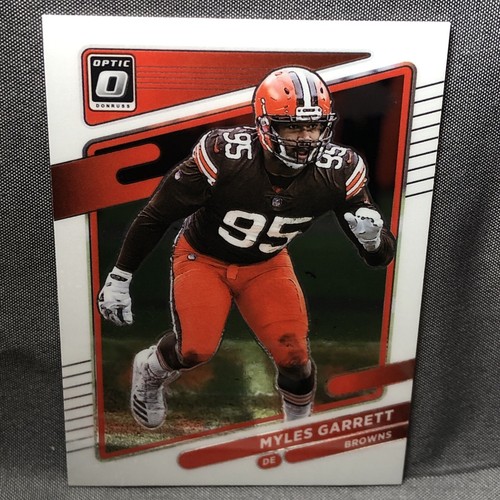 2021 Panini Donruss Optic Football Myles Garrett Base #143 Cleveland ...