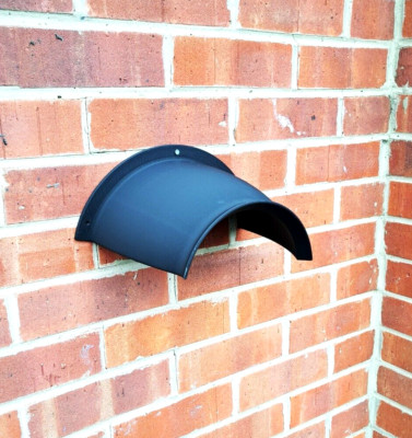 Cowl Guard-Boiler Flue Rain Cover - Black | eBay UK