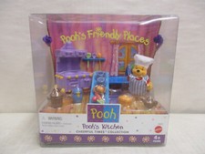 Mattel 1998 Poohs Friendly Places Pooh's Study Cheerful Times ...
