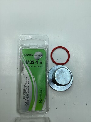 (QTY 2) NEEDA Dodge Trucks Oil Drain Plug M22-1.5 B-11 | eBay