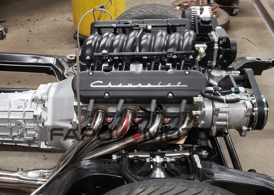 FAPO LS Swap Long Tube Header 1-7/8" for Chevelle El Camino Malibu GTO ...