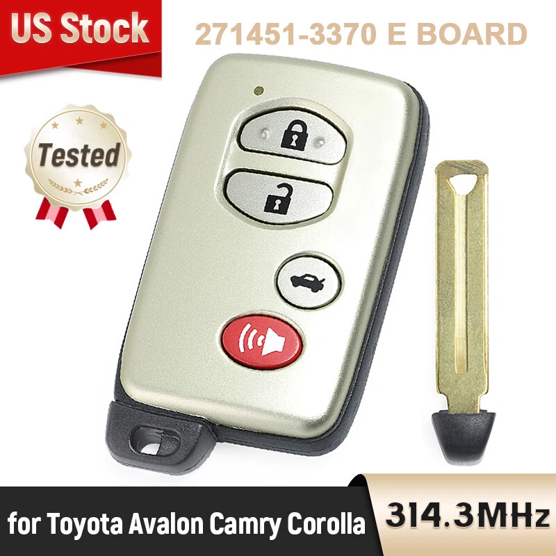 Toyota Avalon Smart Key