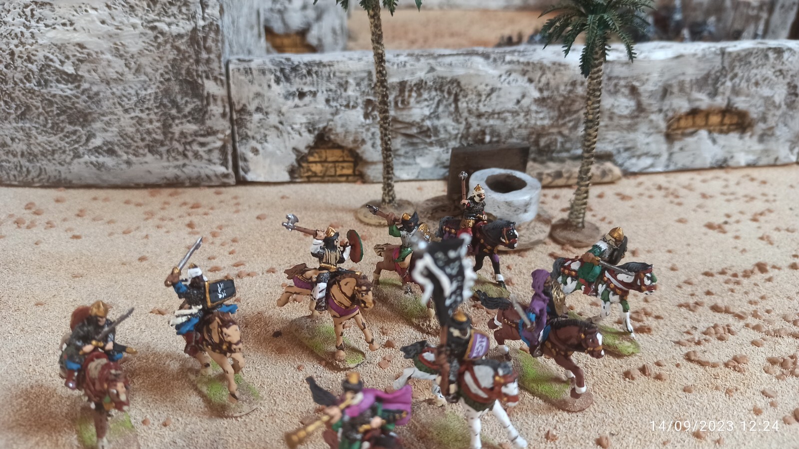 1/72 - El Cid / Crusades Arab - Muslim Cavalry - Strelets / pro painted ...