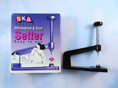 SKD Crafts Rhinestone & Stud Setter Metal Tool For Size 20-34 ...