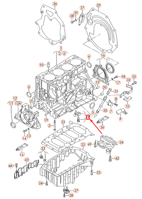AUDI A1 MK1 Oil Spray Jet 06F103154A GENUINE for sale online | eBay