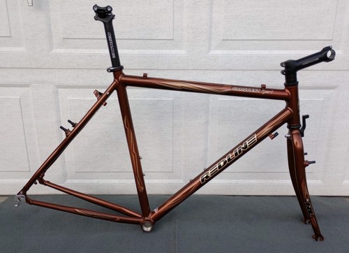 Redline Conquest Cyclocross Road Bike Root Beer Brown Frame Fork Mountain Bike | eBay