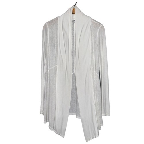 Splendid Vintage Women’s Size S White Thermal Waffle Knit Open Cardigan ...