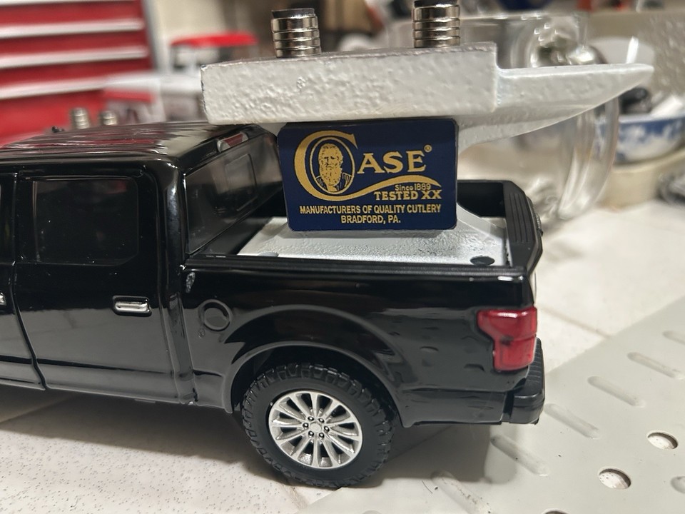 CASE XX FORD Truck Anvil Knife Display MUST HAVE. No Knife | eBay
