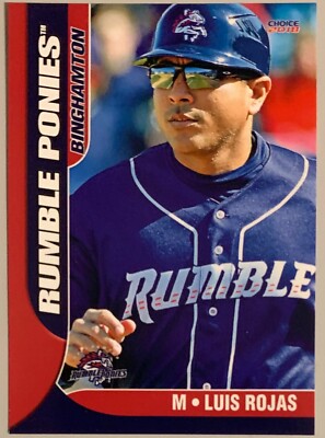 LUIS ROJAS, YANKEES ROOKIE CARD, MINT CONDITION ! AWESOME ! | eBay