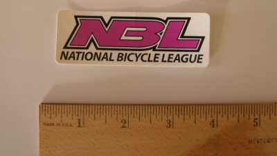 OLD SCHOOL BMX NBL STICKER | eBay