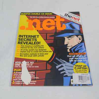 Vintage UK Net Magazine December 2001 Issue 91 .net Internet Secrets ...