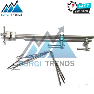 Laparoscopic Semi Rigid Nathanson Liver Retractor & 3 Hook Instruments ...
