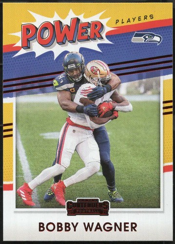 2021 Panini Contenders BOBBY WAGNER "POWER PLAYERS" Ruby Red Foil Card ...