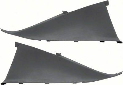 1970-1974 TRANS AM FIREBIRD CAMARO SAIL PANEL SET / UPPER REAR WINDOW ...