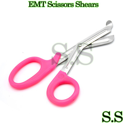 NEW PINK EMT Medical 7.5" Utility Bandage Scissors Shears Paramedic ...