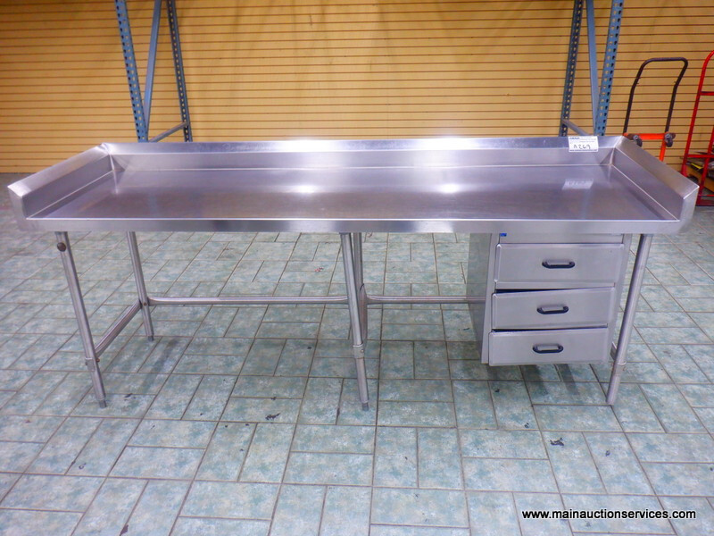Stainless Steel Industrial Work Table 60″ W Adjustable Workbench W/