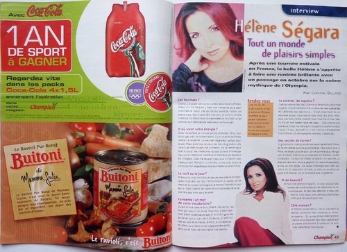 Mag très rare 2000: HELENE SEGARA | eBay