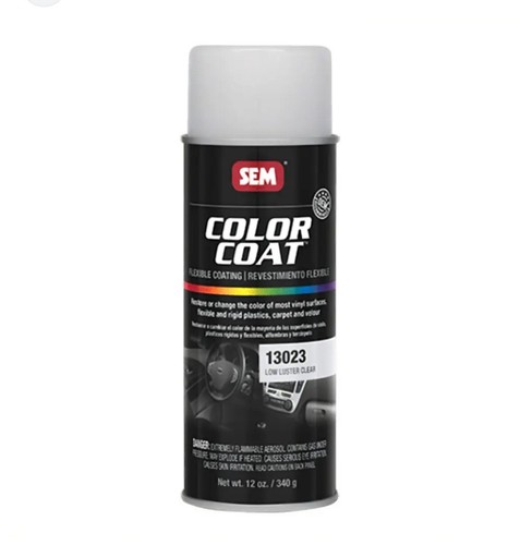 SEM 13023 Color Coat Clears Low Luster Clear Spray Paint Aerosol 12 oz ...