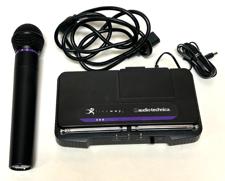 Audio‑Technica Freeway 200 Series VHF Wireless Mic System ATW‑202 ...