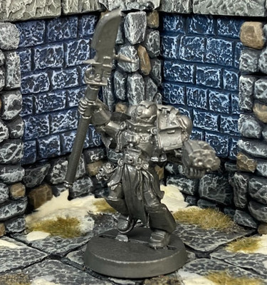 40K Space Marine GREY KNIGHT #12 FORCE HALBERD power armor kill team GW ...