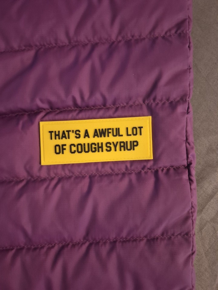 Awful Lot of Cough Syrup Purple Ski Puffer Pants Size XL | eBay