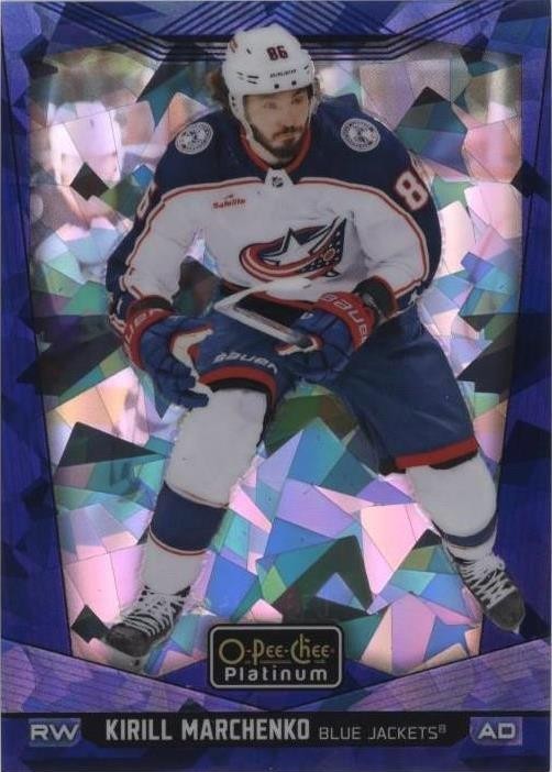 2024-25 O-Pee-Chee Platinum - Kirill Marchenko #149 Blue Fragments /125 ...