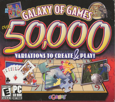 GALAXY OF GAMES 50,000 - eGames PC Game Collection Puzzles, Arcade ...