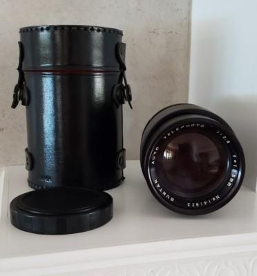 SUNTAR Auto Telephoto 135mm 1:28 Screw Mount Lens With Case | eBay