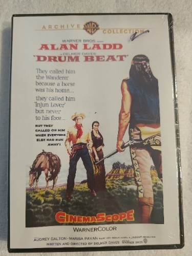 DRUM BEAT New Sealed DVD Warner Archive Collection Alan Ladd Charles ...