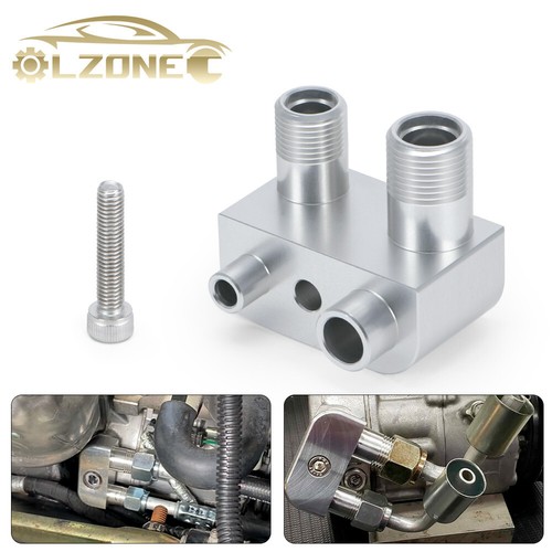 A/C Compressor Adapter Fitting Conversion For GM Gen V L86, L82, L83 ...