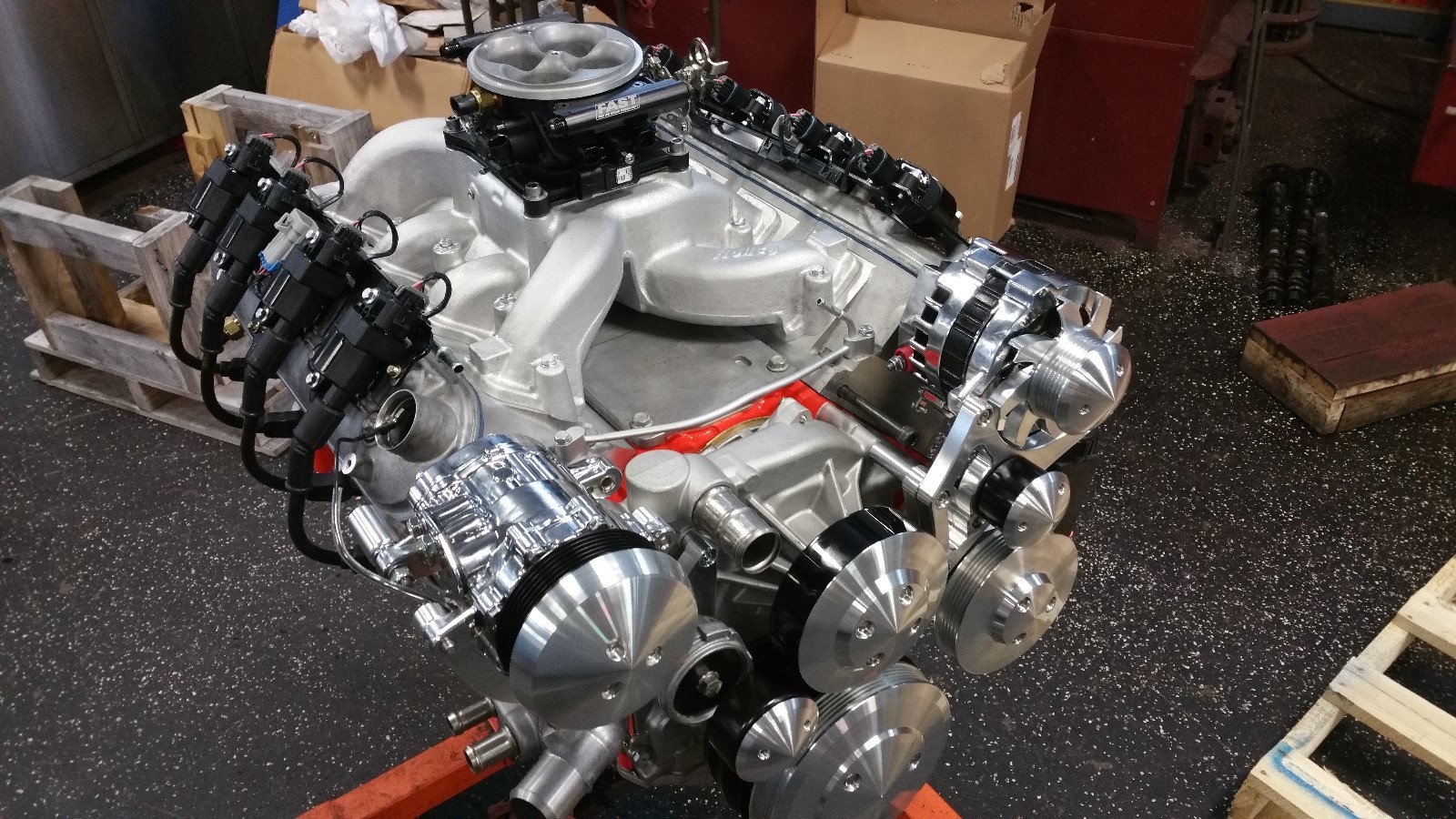 CHEVY LS CRATE ENGINE 6.0L LS2 LS1 LS3 LSX 570HP TURN KEY RECT PORT ...