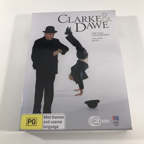 Clarke & Dawe The Full Catastrophe DVD Boxset R4 PAL John Clarke Bryan ...